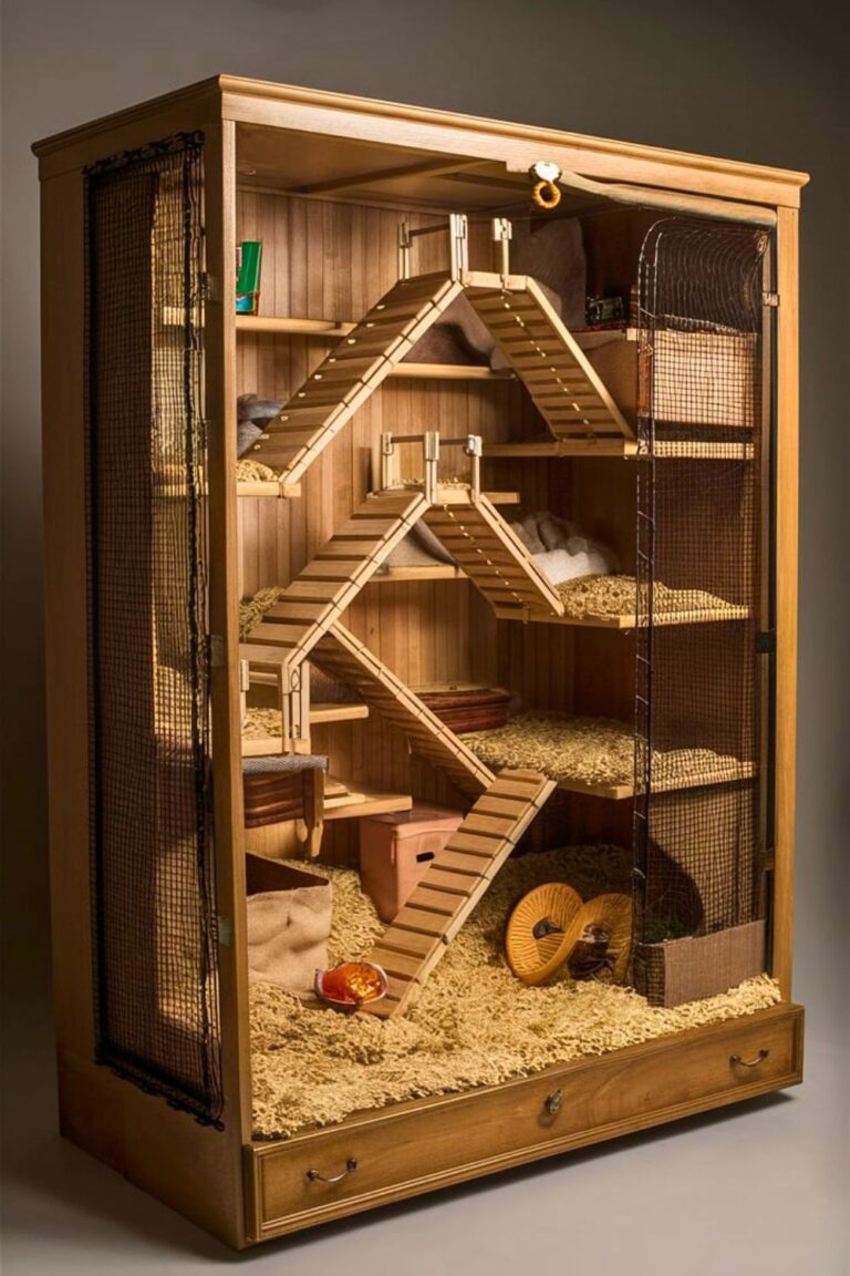20 DIY Hamster Cage [Within Budget] – craftydiyers.com