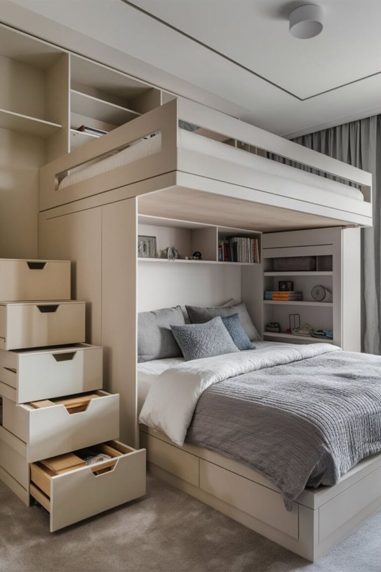 25 DIY Loft Bed [For Every Room] – craftydiyers.com