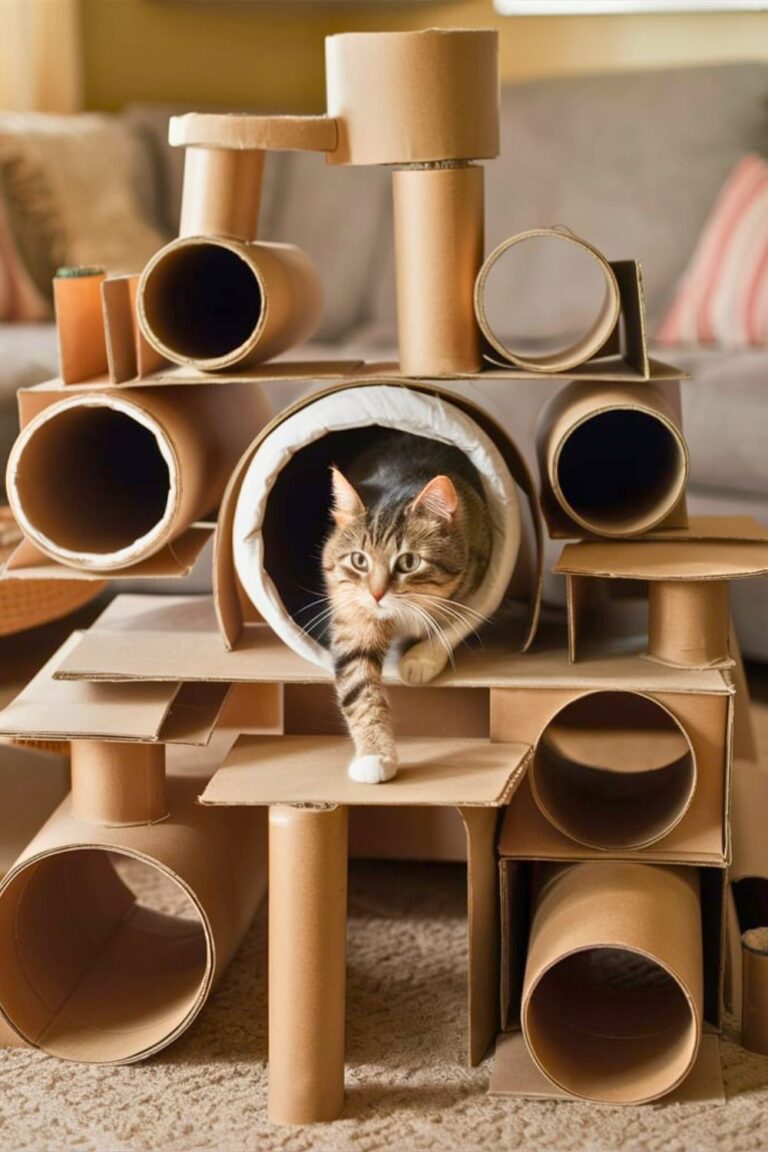20 DIY Cat Stuff [To Make Felin Happy] – craftydiyers.com