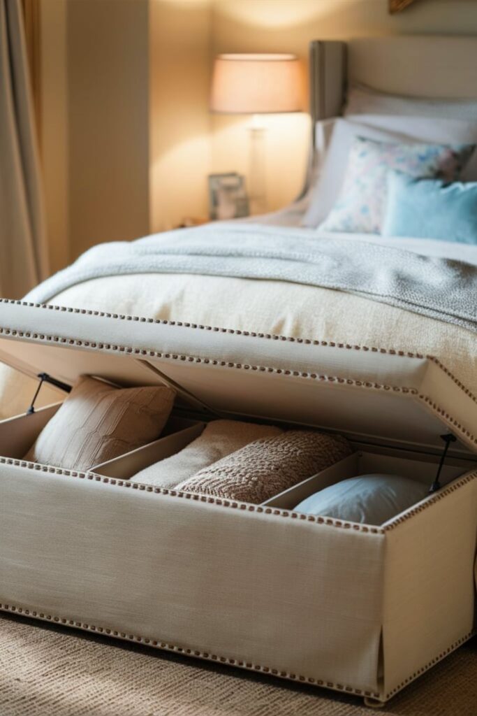 25 Storage Ideas For Bedrooms [Easy To Copy] – craftydiyers.com