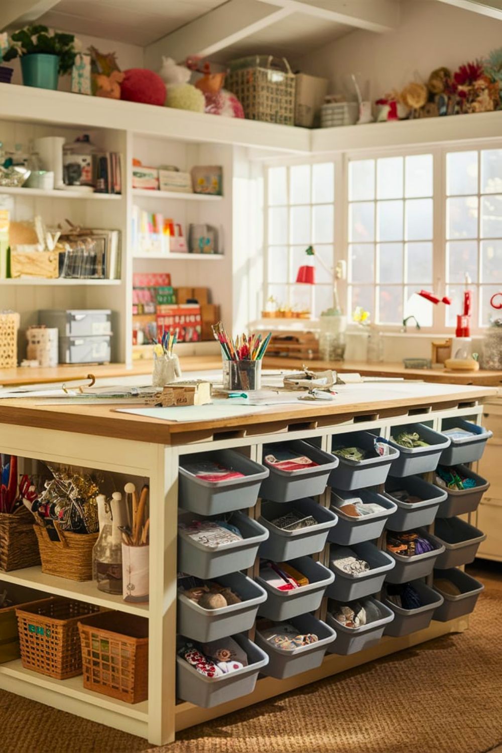 20 Craft Room Storage [Easy To Copy] – craftydiyers.com