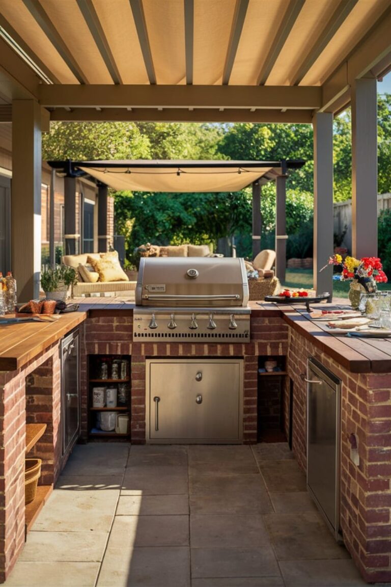 30 DIY Outdoor Kitchen [Easy To Copy] – craftydiyers.com