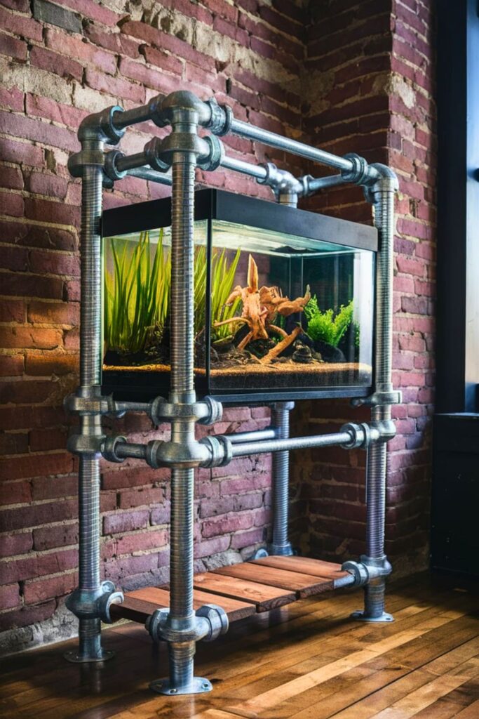 25 Fish Tank Stand Ideas DIY [For Every Tank] – craftydiyers.com
