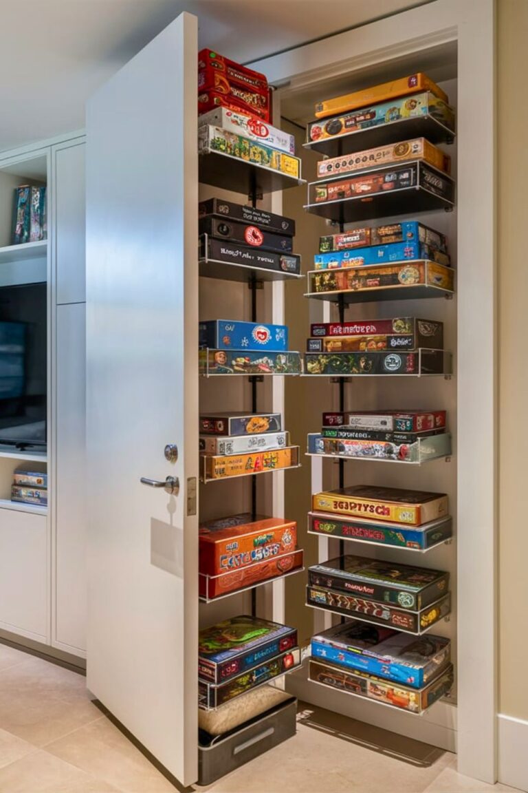 20 Board Game Storage [Easy Solutions] – craftydiyers.com