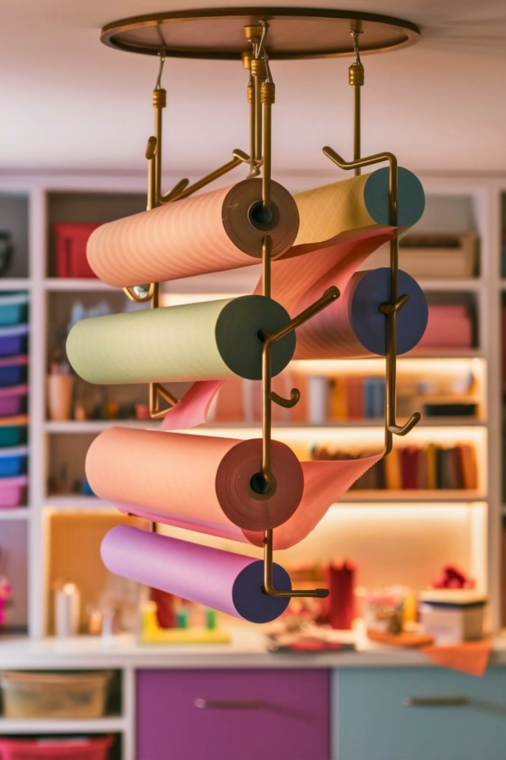 15 Wrapping Paper Storage [Easy To Make] – craftydiyers.com