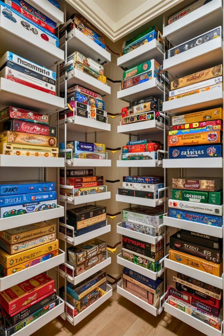 20 Board Game Storage [Easy Solutions] – craftydiyers.com