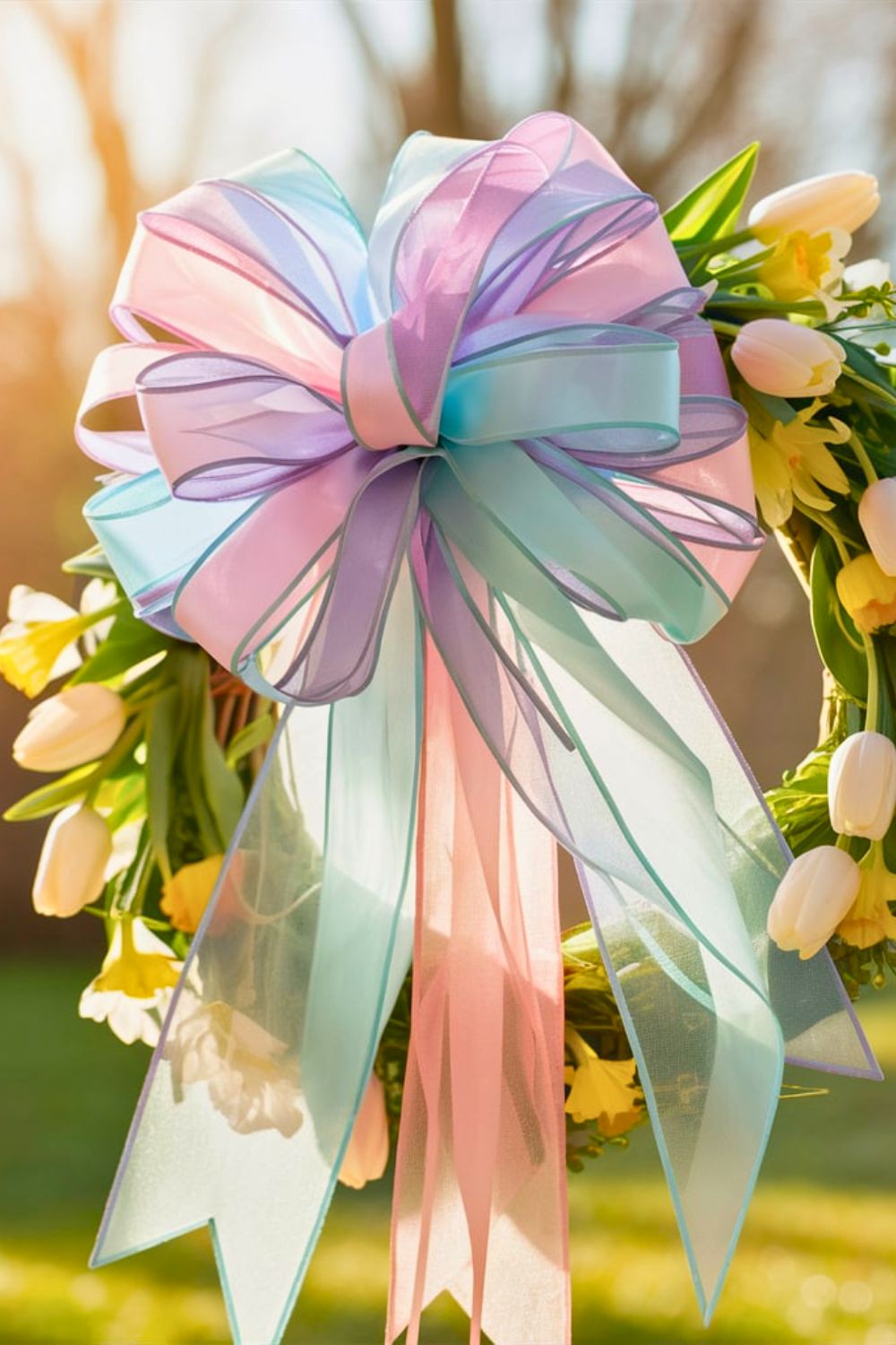 15 DIY Wreath Bow [For Every Ocassion] – craftydiyers.com