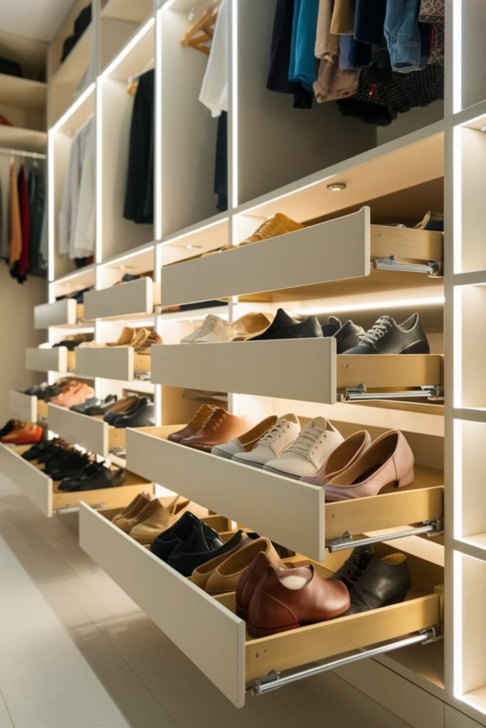20 Shoe Storage Ideas Closet [Quick Ways] – craftydiyers.com