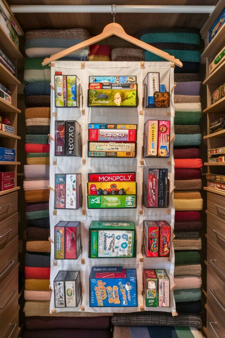 20 Board Game Storage [Easy Solutions] – craftydiyers.com