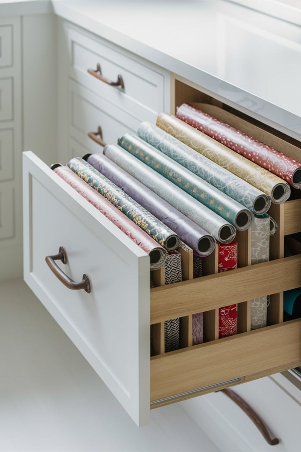 15 Wrapping Paper Storage [Easy To Make] – craftydiyers.com