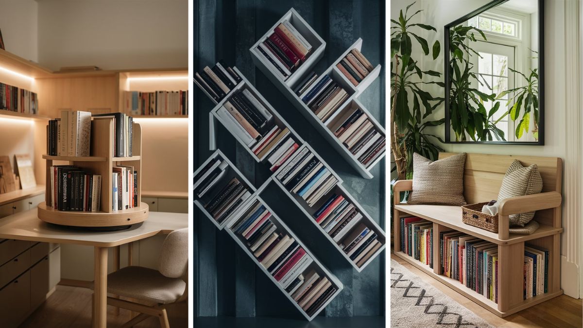 20 Book Storage Ideas [Easy To Copy] – craftydiyers.com