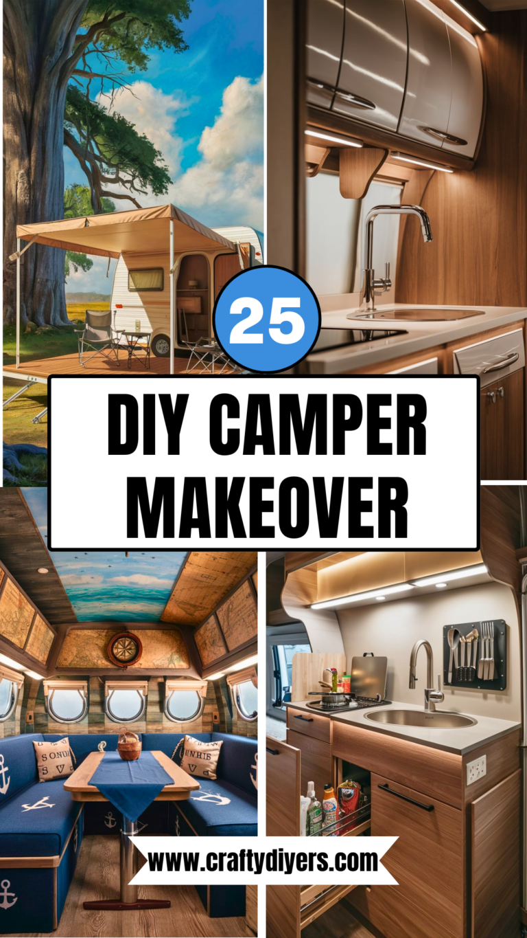25 DIY Camper Makeover [Make Brand New] – craftydiyers.com