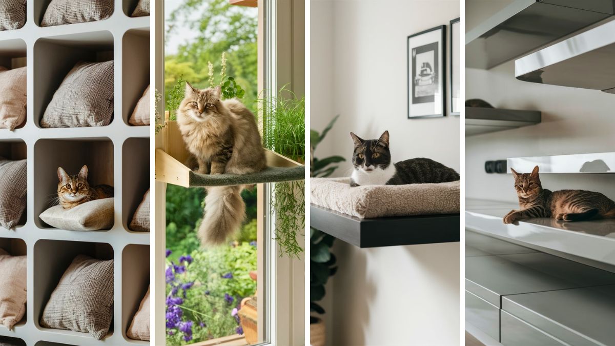 25 DIY Cat Shelves [Within Budget] – craftydiyers.com