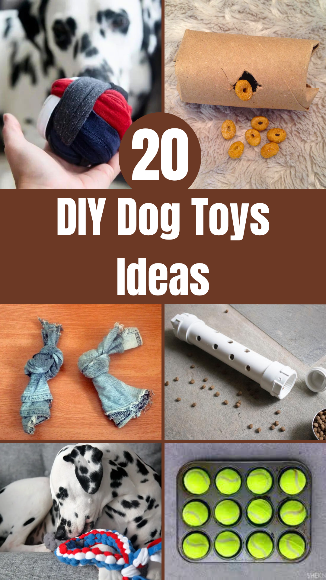 20 DIY Dog Toys [Easy To Make] – craftydiyers.com