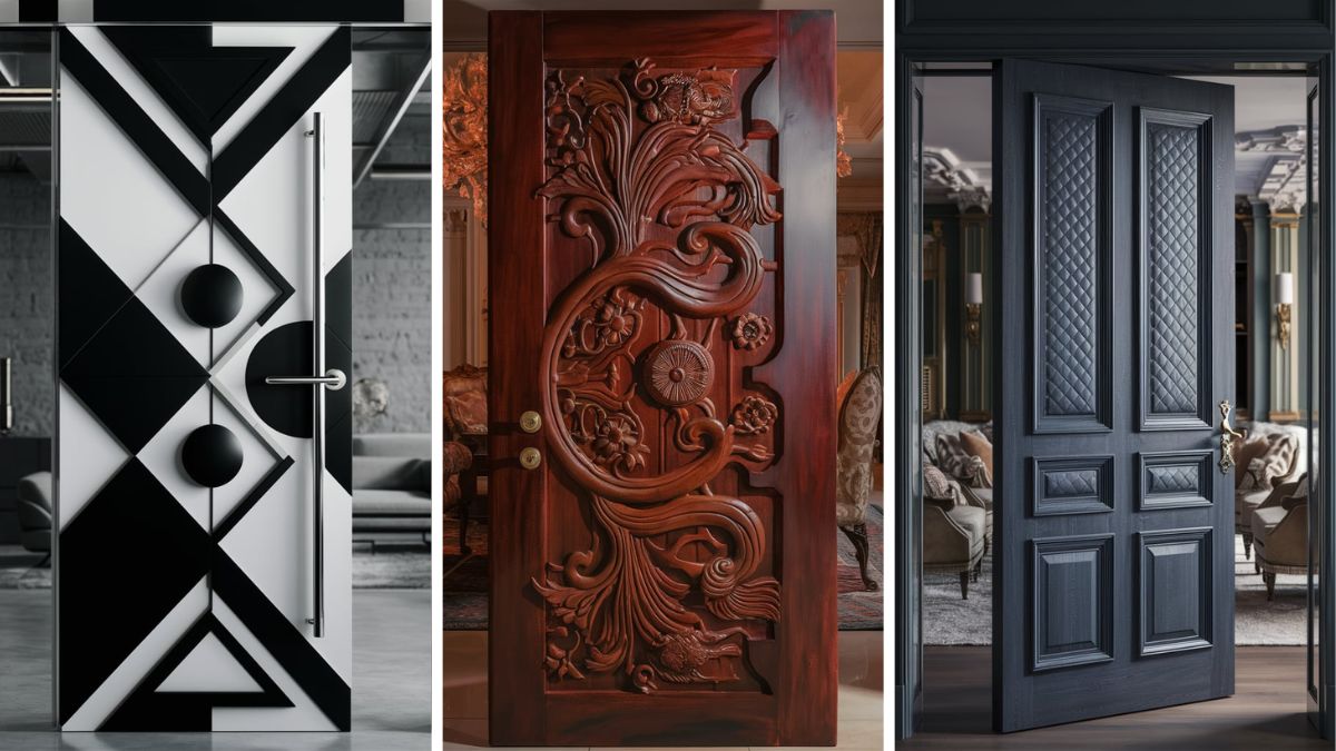 15 DIY Door Makeover [Within Budget] – craftydiyers.com