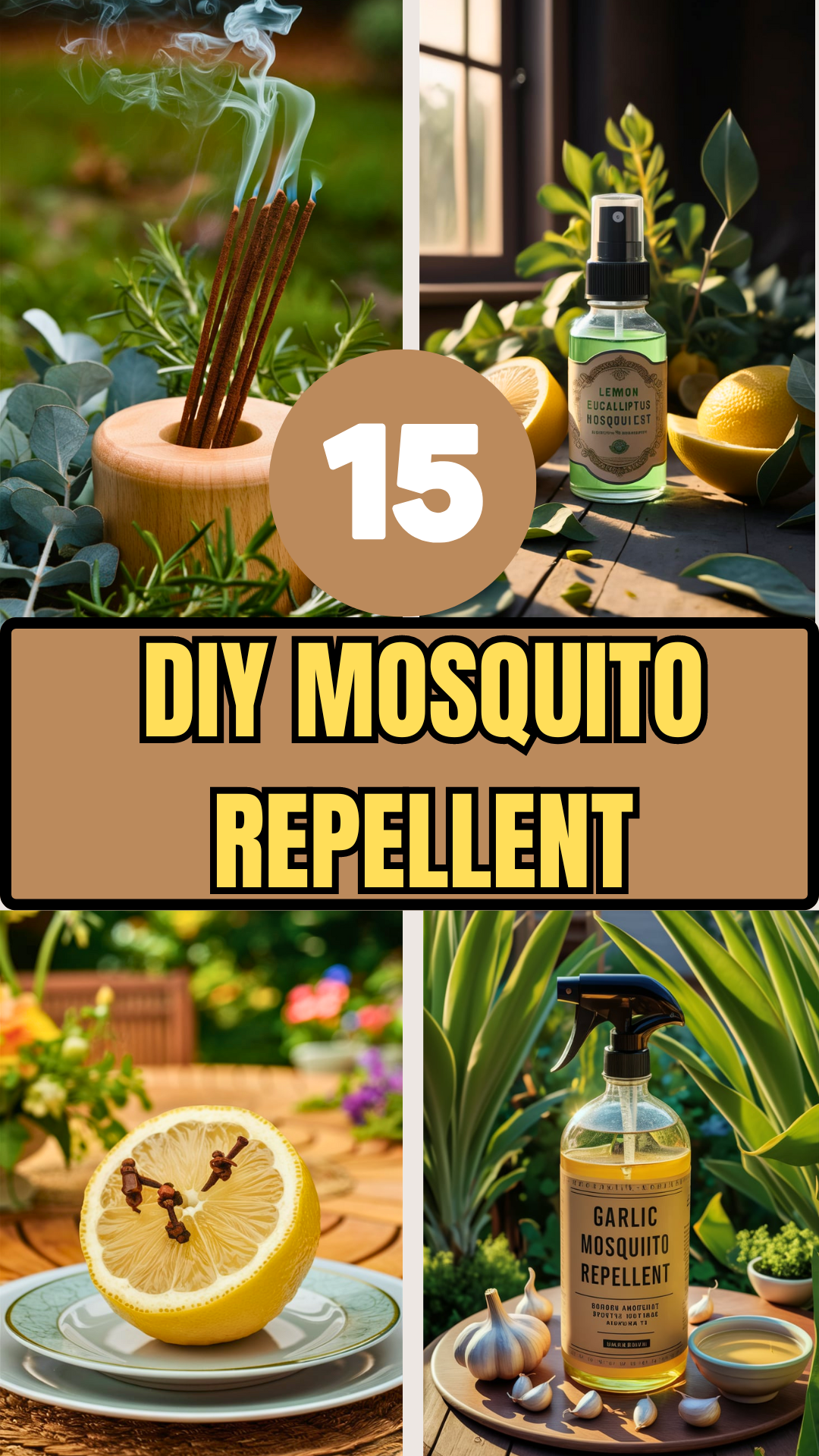 15 DIY Mosquito Repellent [Get Rid Of Them] – craftydiyers.com