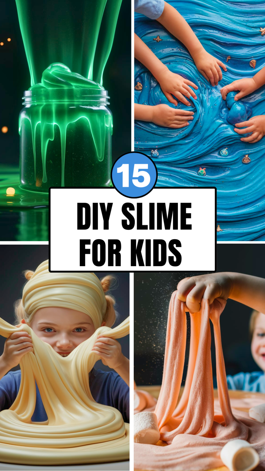 15 DIY Slime For Kids [Easy To Make] – craftydiyers.com