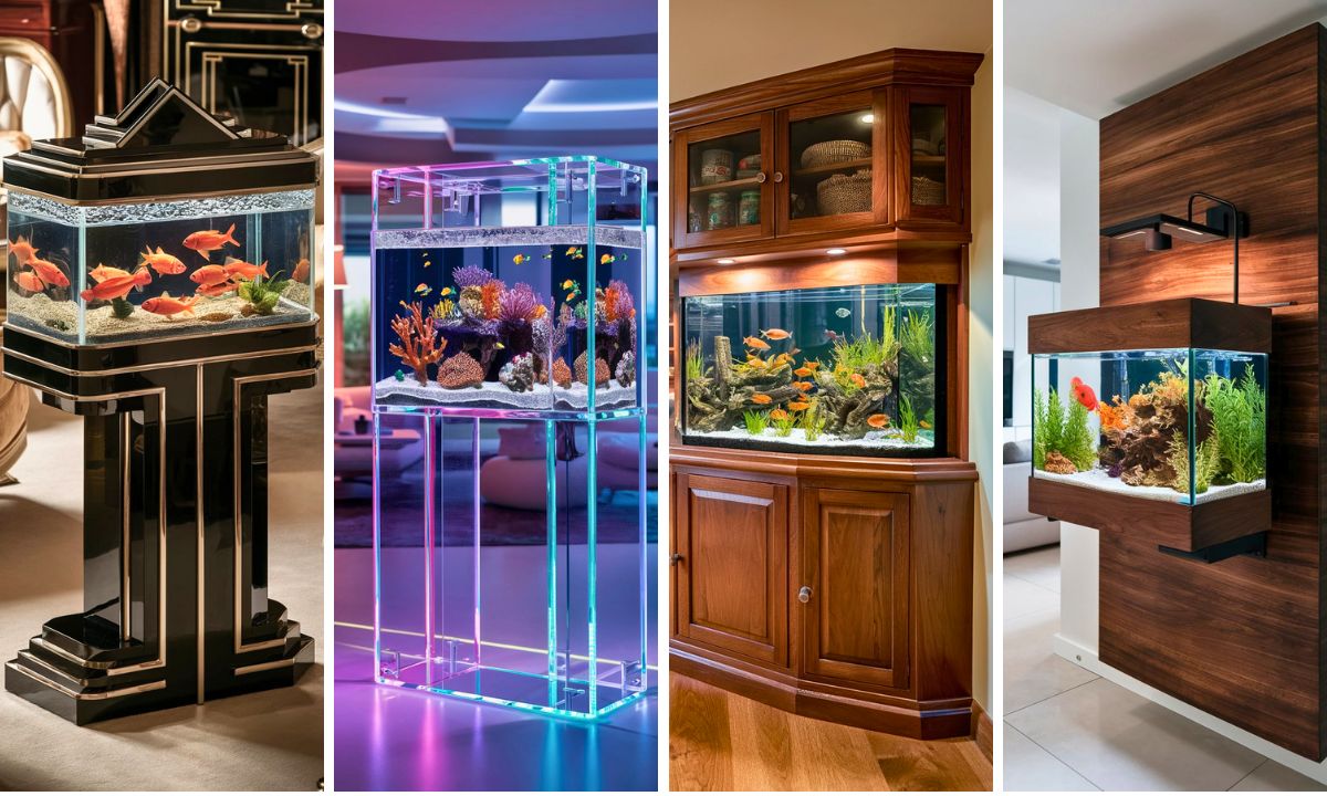 25 Fish Tank Stand Ideas DIY [For Every Tank] – craftydiyers.com