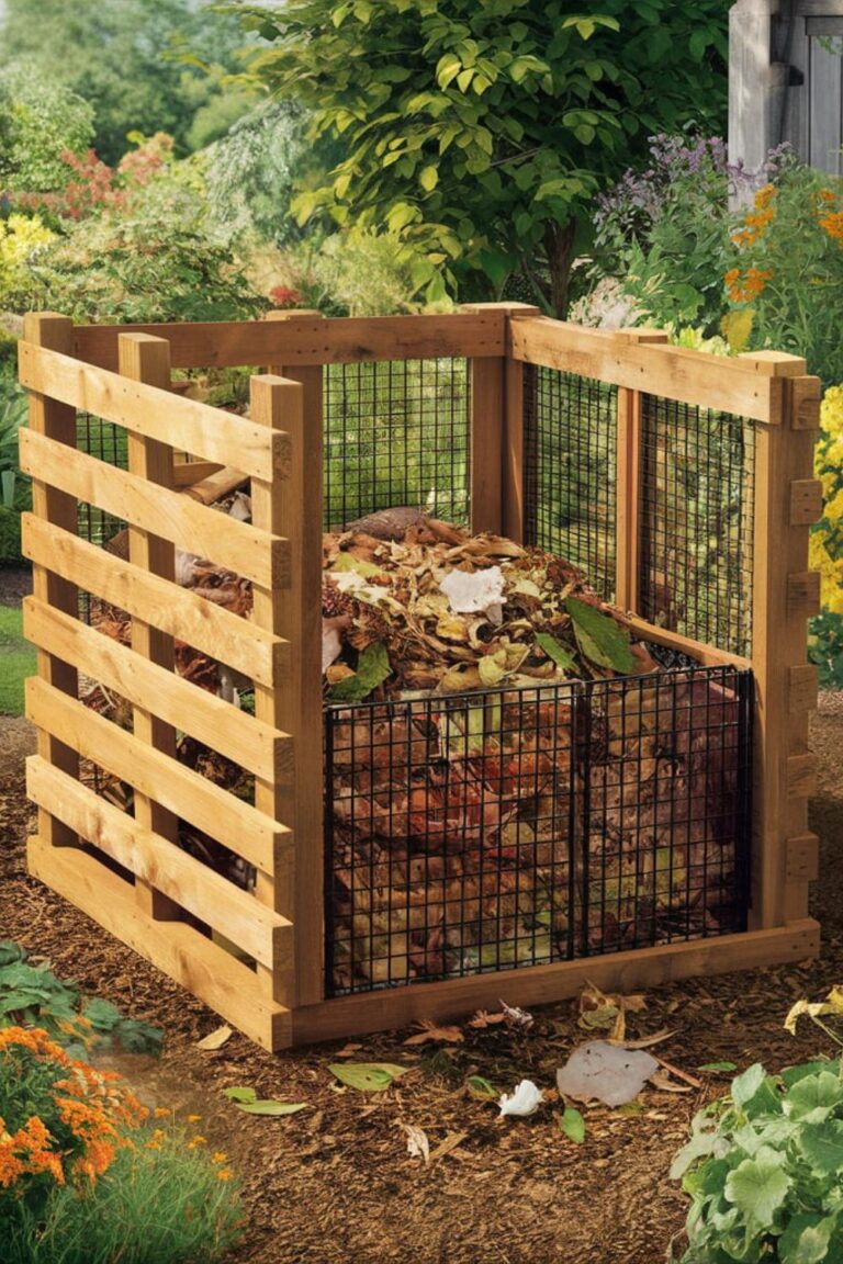 15 DIY Compost Bin [Easy To Make] – craftydiyers.com