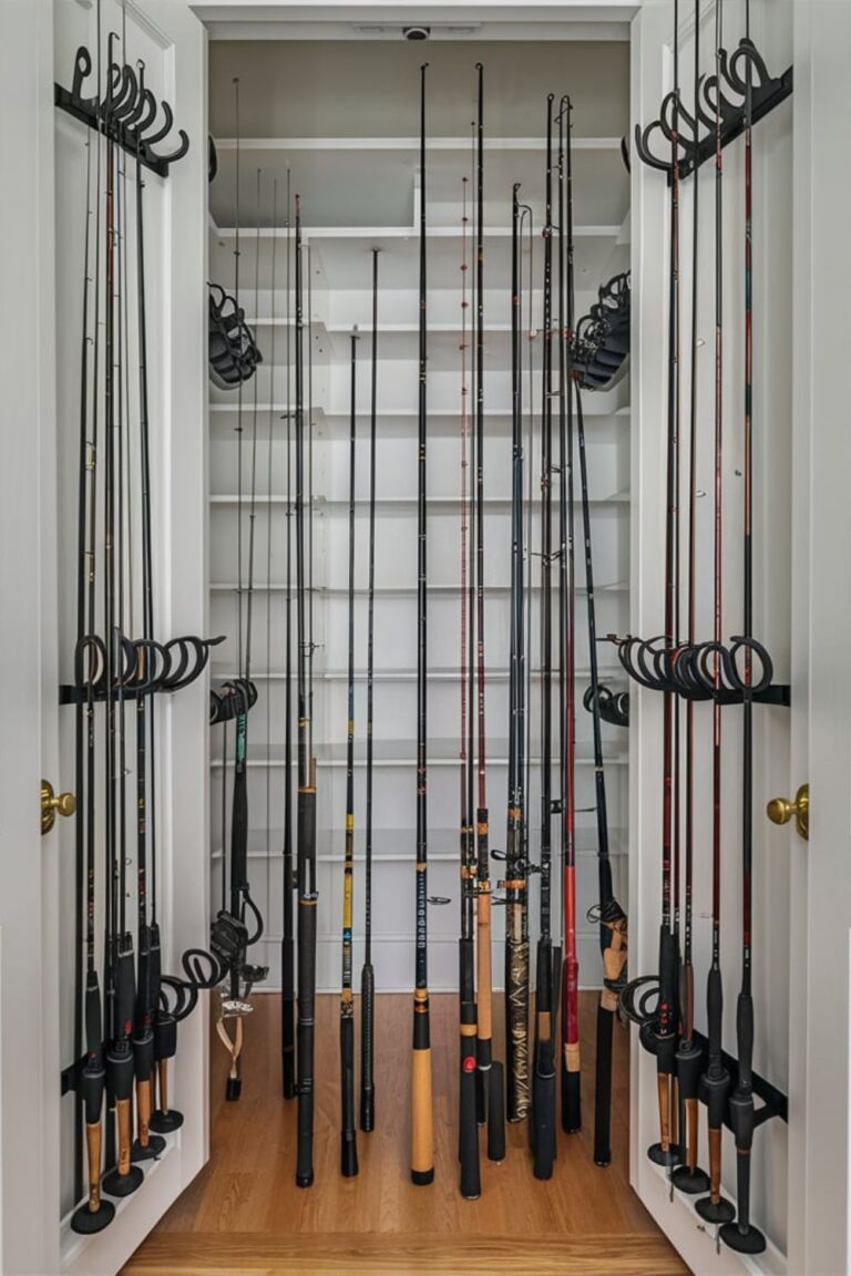 20 Fishing Pole Storage [Within Budget] – craftydiyers.com