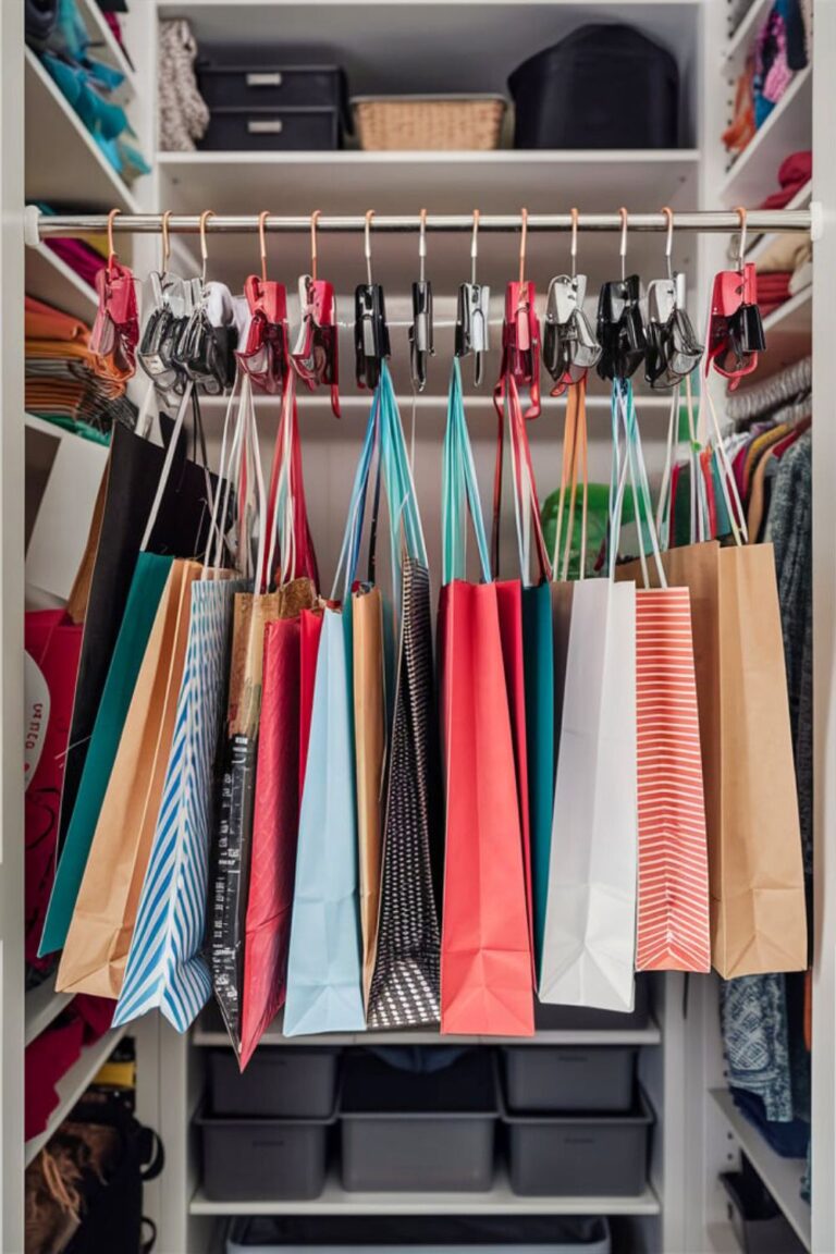 15 Gift Bag Storage [Easy Ideas] – craftydiyers.com