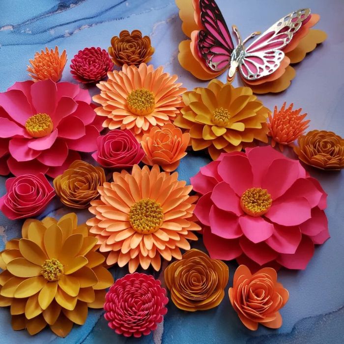 21 DIY Paper Flowers [Make Within Minutes] – craftydiyers.com
