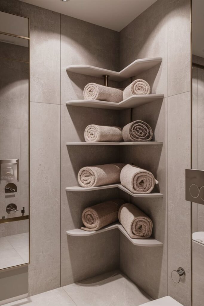 20 Bathroom Towel Storage [Within Budget] – craftydiyers.com