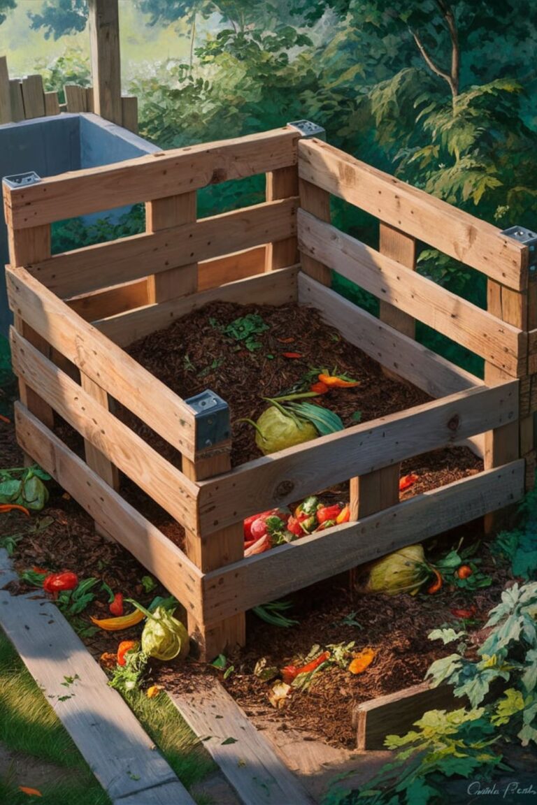 15 DIY Compost Bin [Easy To Make] – craftydiyers.com