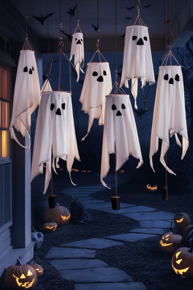 25 DIY Ghost Decoration [Within Budget] – craftydiyers.com