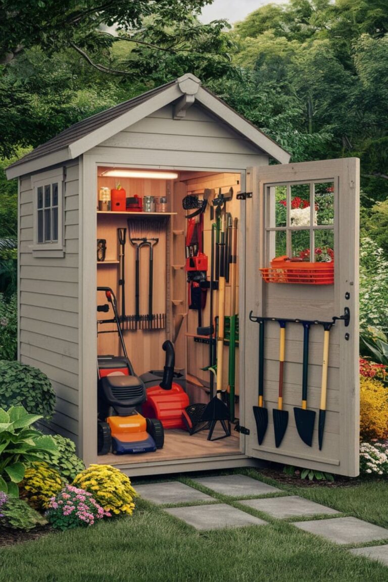 20 Yard Tool Storage Ideas [Easy Ways] – craftydiyers.com