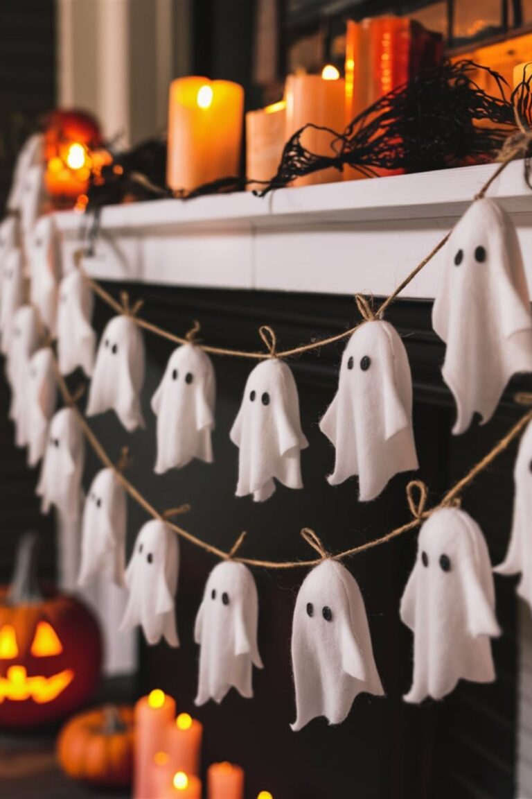 25 DIY Ghost Decoration [Within Budget] – craftydiyers.com