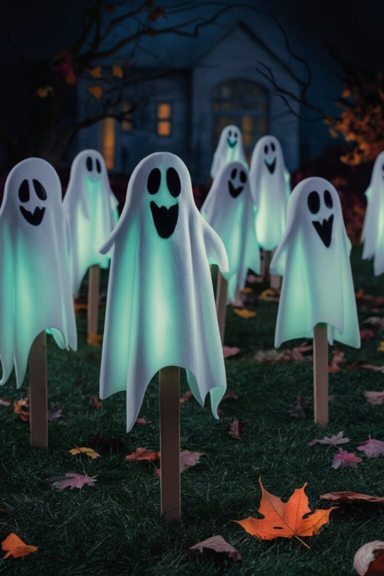 25 DIY Ghost Decoration [Within Budget] – craftydiyers.com